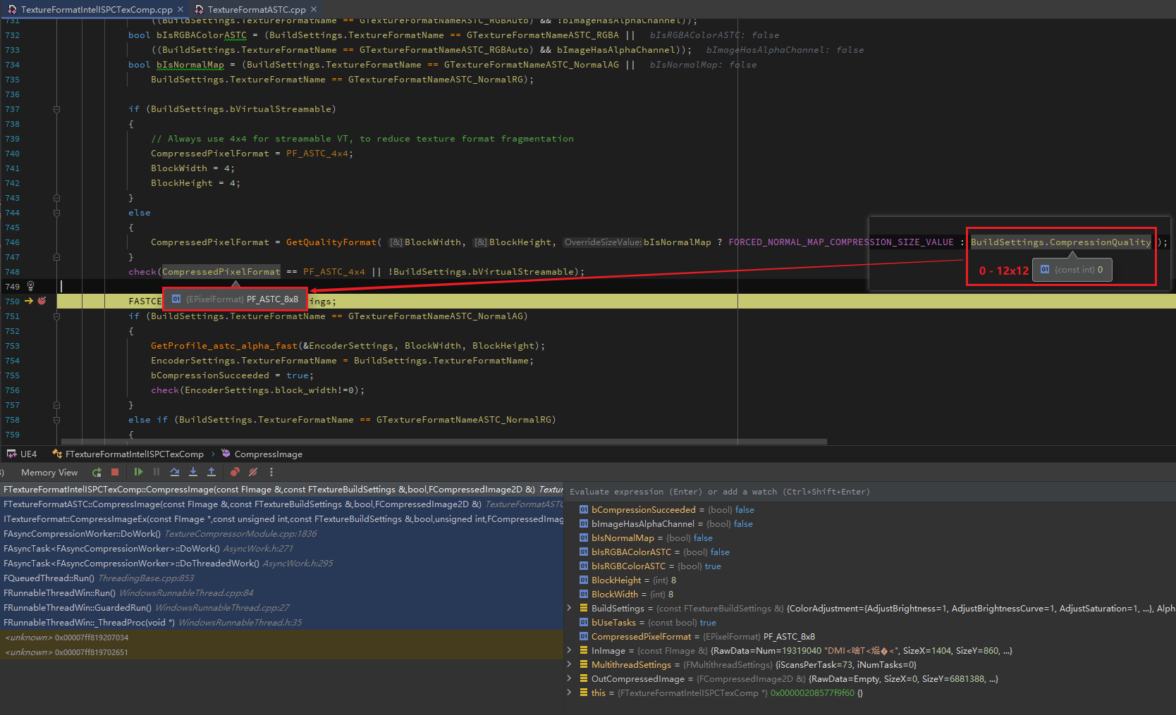 UE中ASTC贴图压缩分析及效率优化 | 循迹研究室
