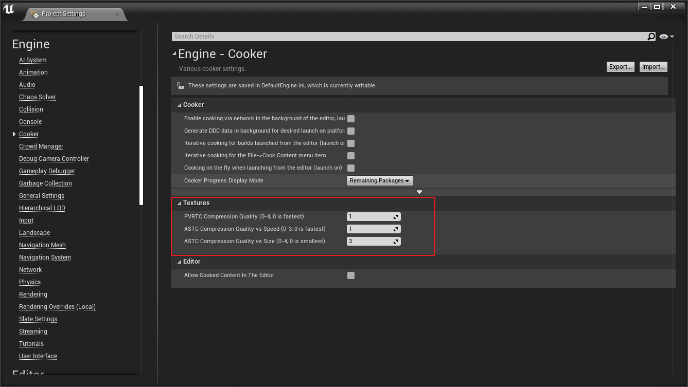 UE中ASTC贴图压缩分析及效率优化 | 循迹研究室